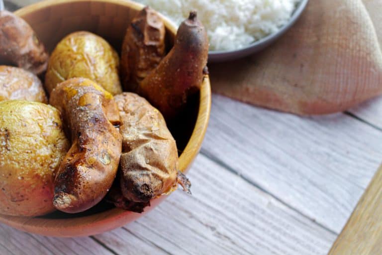 Easy Whole Baked Sweet Potato (Air Fryer, Oven, Vegan) - Vegan & Gluten ...