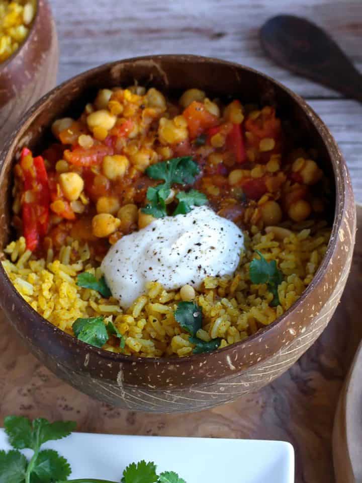 Creamy Vegan Red Lentil Dahl Recipe - Vegan & Gluten-Free Meals Under ...